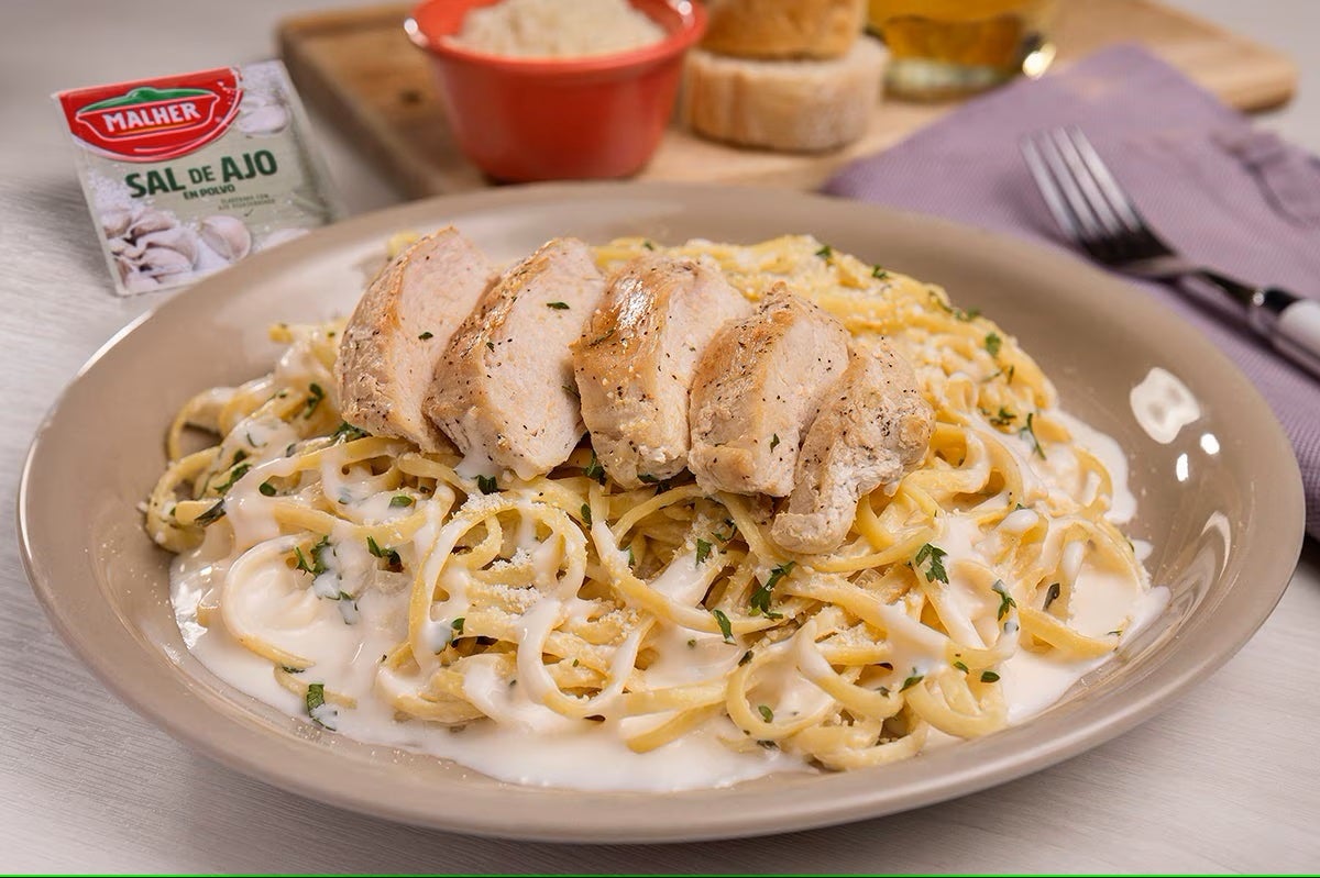 Los Mejores Fettuccine Alfredo Con Pollo